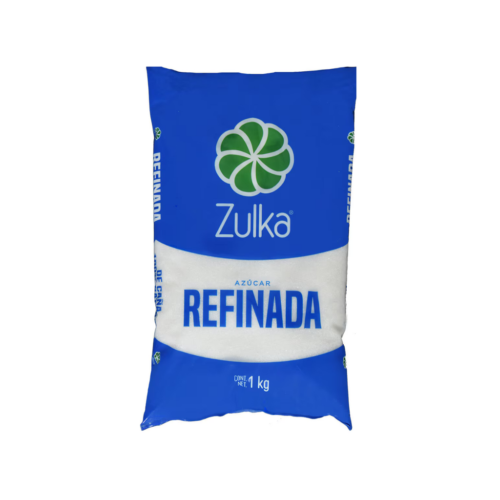 Azúcar Refinada 1 kg Marca Zulka – Stock México