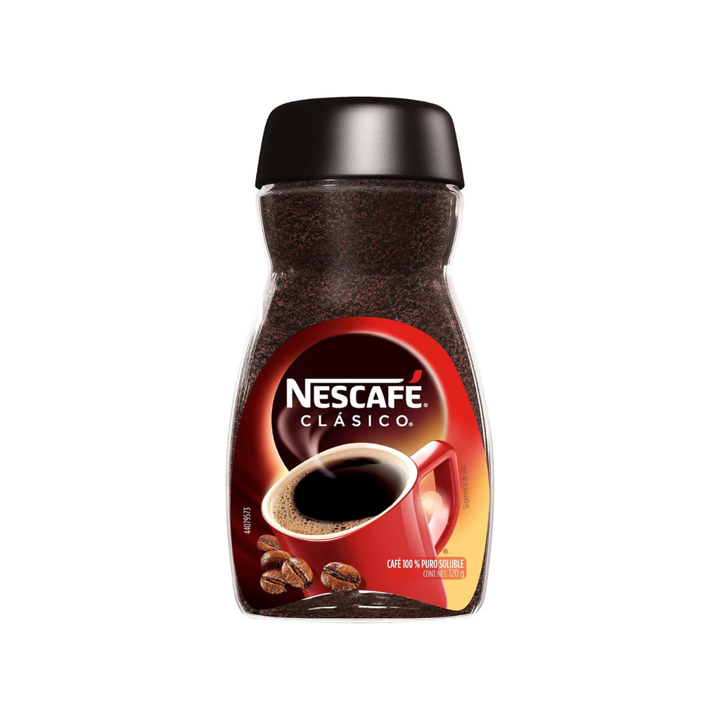 Café Soluble Clásico 120 g Marca Nescafé – Stock México