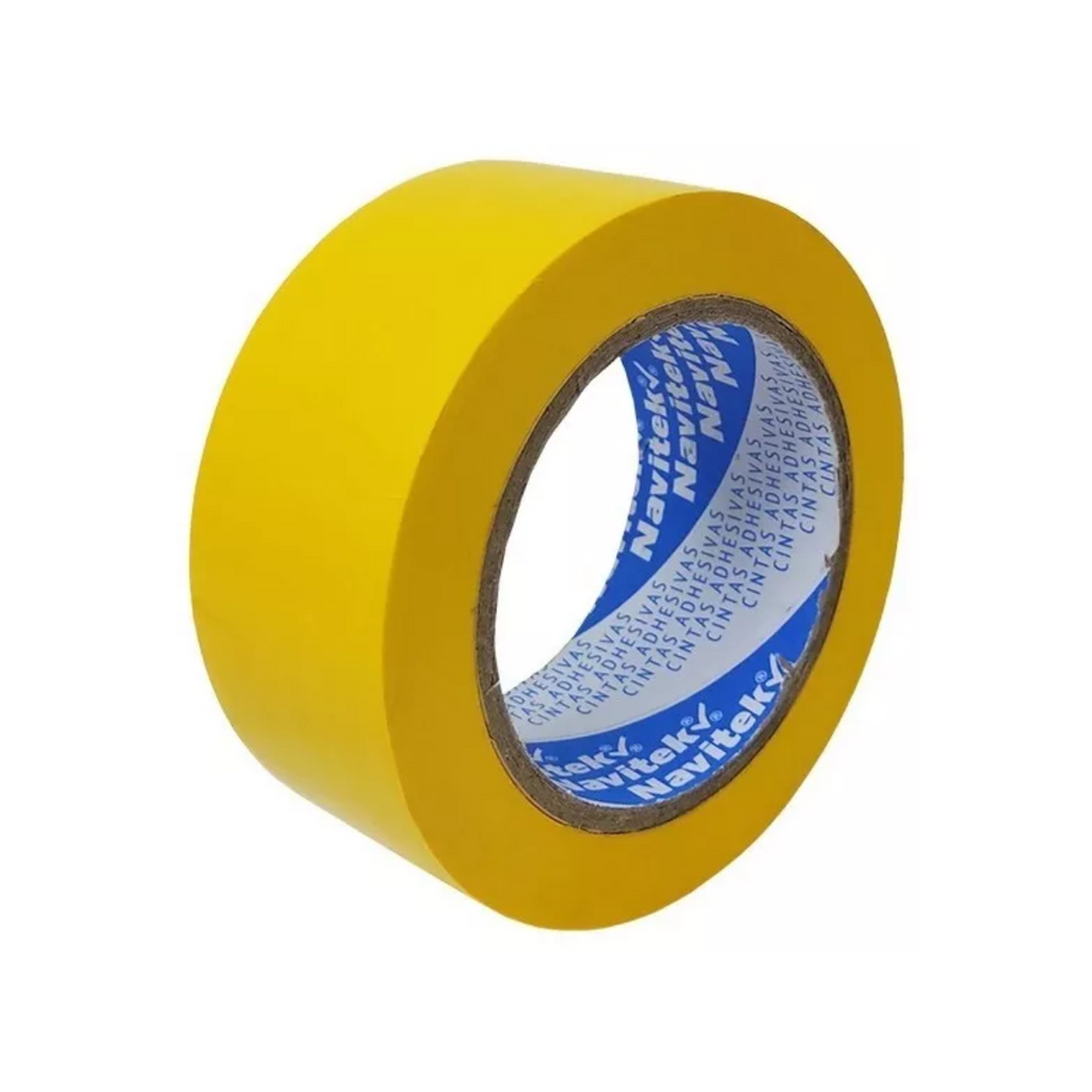 Cinta PVC Amarilla Marcaje de Area 48 mm x 33 m Marca Navitek – Stock ...