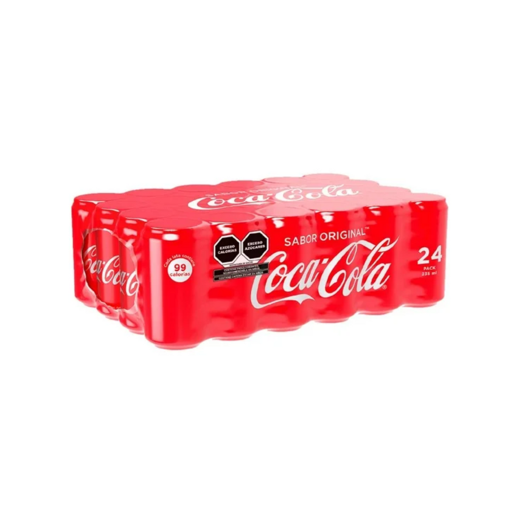 Coca Cola Original Lata 235 ml – Stock México