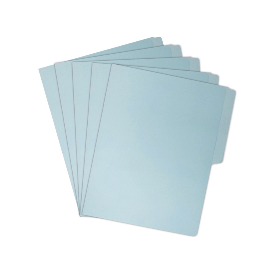 Folder Tamaño Carta Color Azul Marca Nassa – Stock México