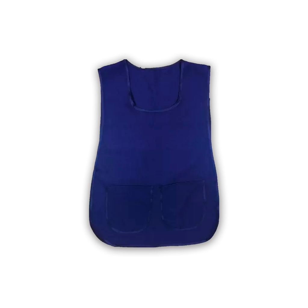 Mandil de Poliester Color Azul – Stock México