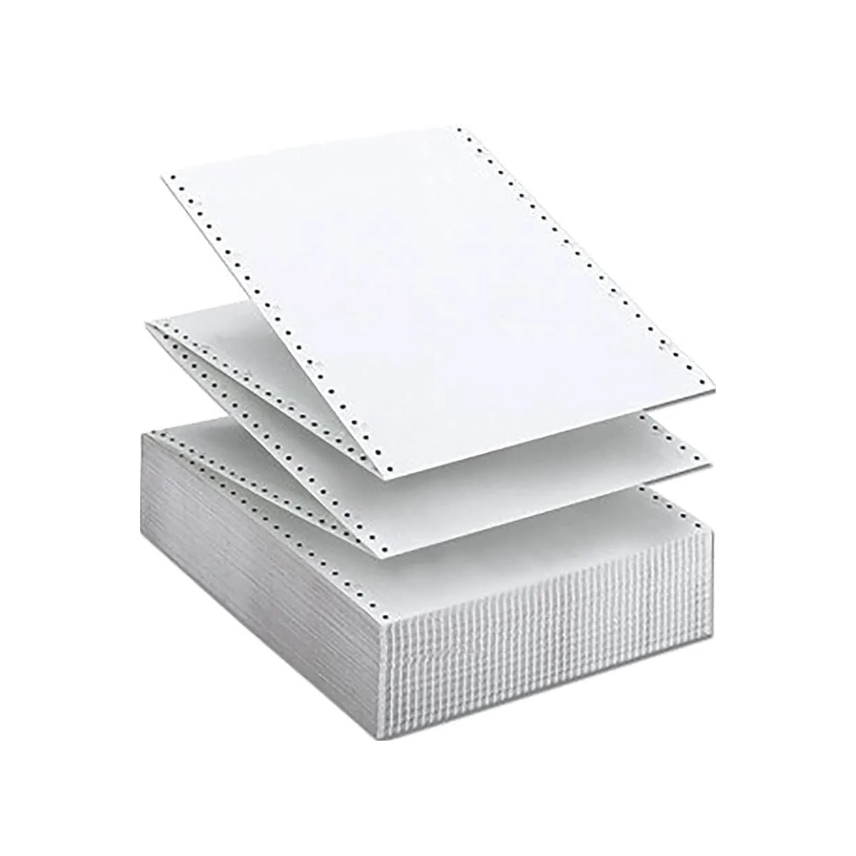 Papel Stock 2 Para Impresión Blanco Tamaño 9 ½ x 11 A 5.5 C/Plec 1500 ...